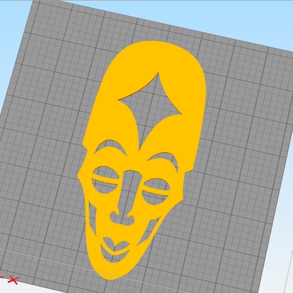 STL file African masks ( 4 masks ) for wall decoration・3D printable ...
