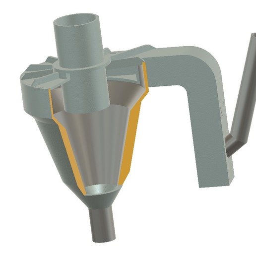 Download STL file Preheater Dust Cyclone • 3D print design ・ Cults