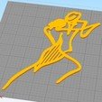 Download STL file Prom dancing wall decoration • 3D printing model ・ Cults