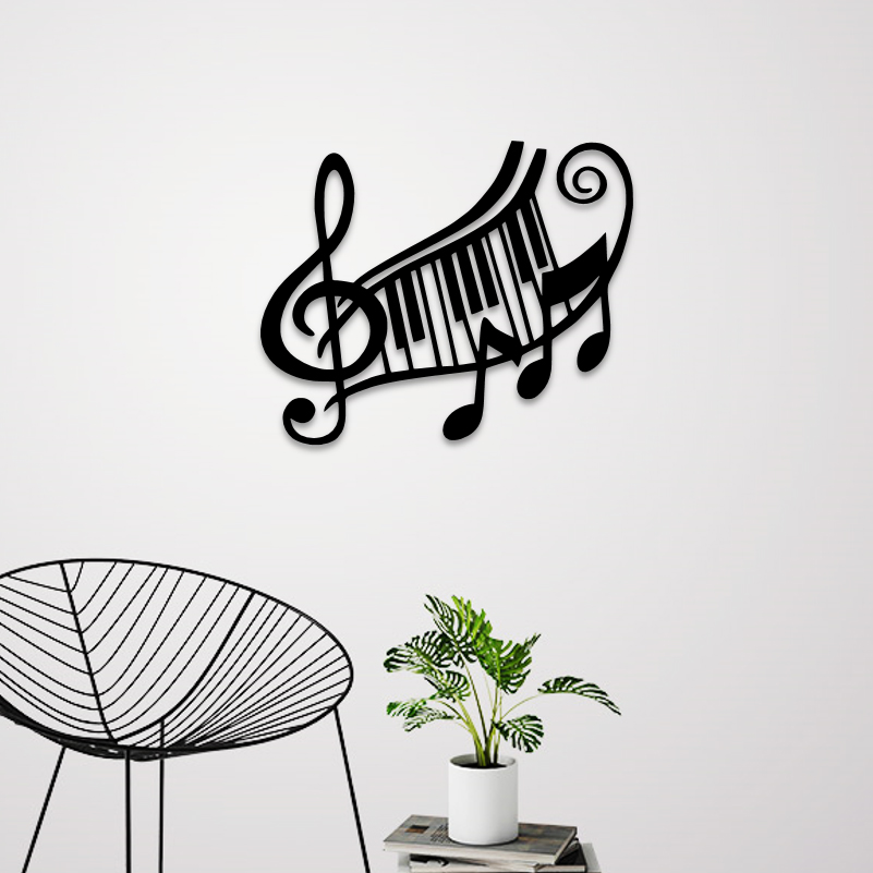 STL file Music sign wall art 🎵・Design to download and 3D print・Cults