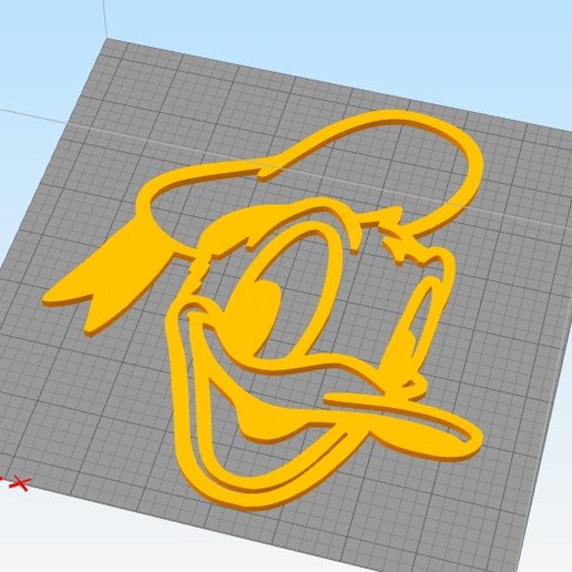 Download STL file Donald duck Kids wall art • Object to 3D print ・ Cults