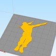 Download STL file Fortnite dance wall decoration • 3D printing model ...