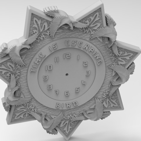 Download STL file star clock • 3D printable object ・ Cults