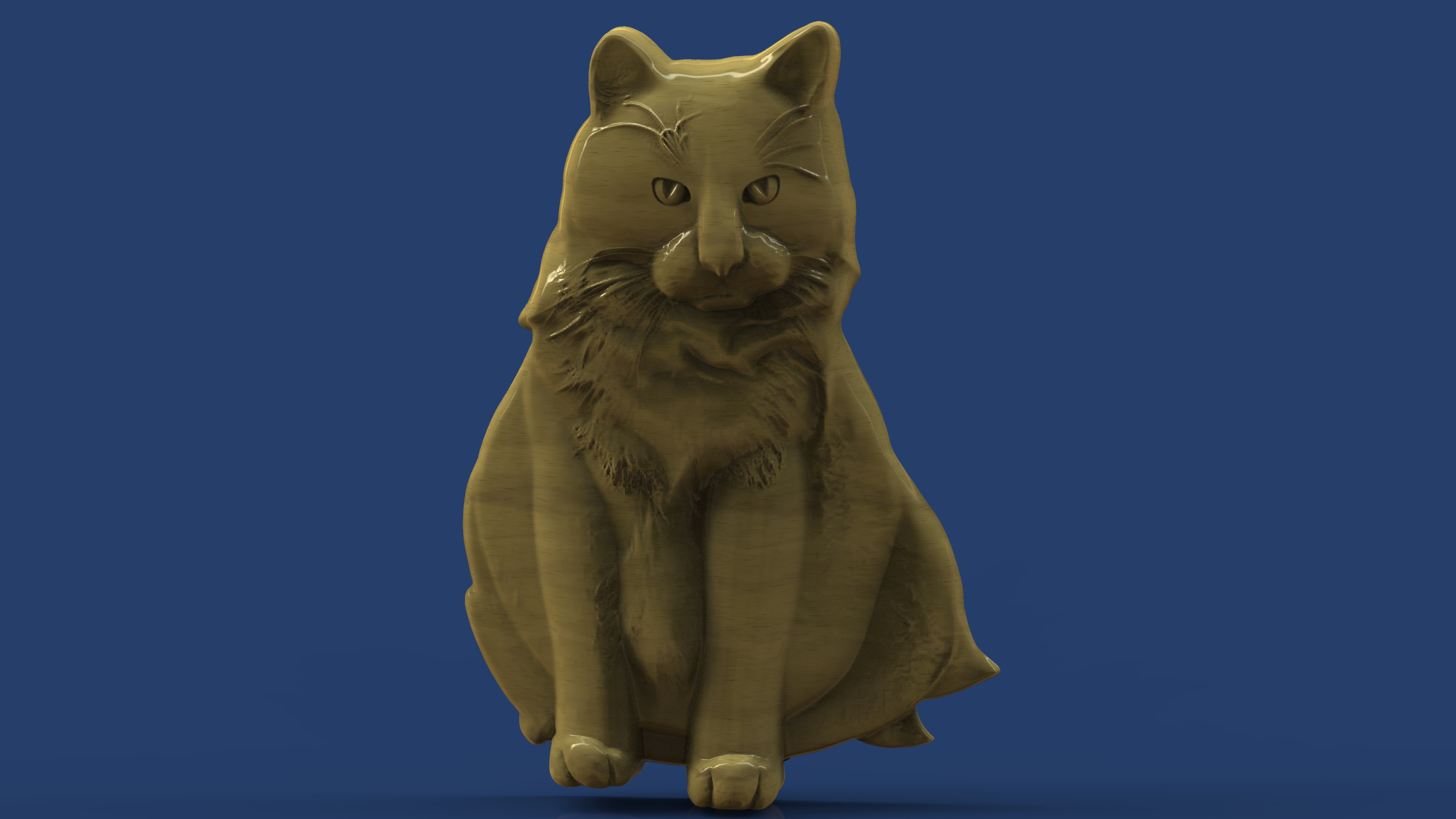 STL file cat・Model to download and 3D print・Cults