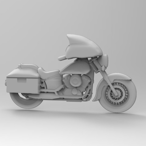 Download STL file motorcycle • Design to 3D print ・ Cults