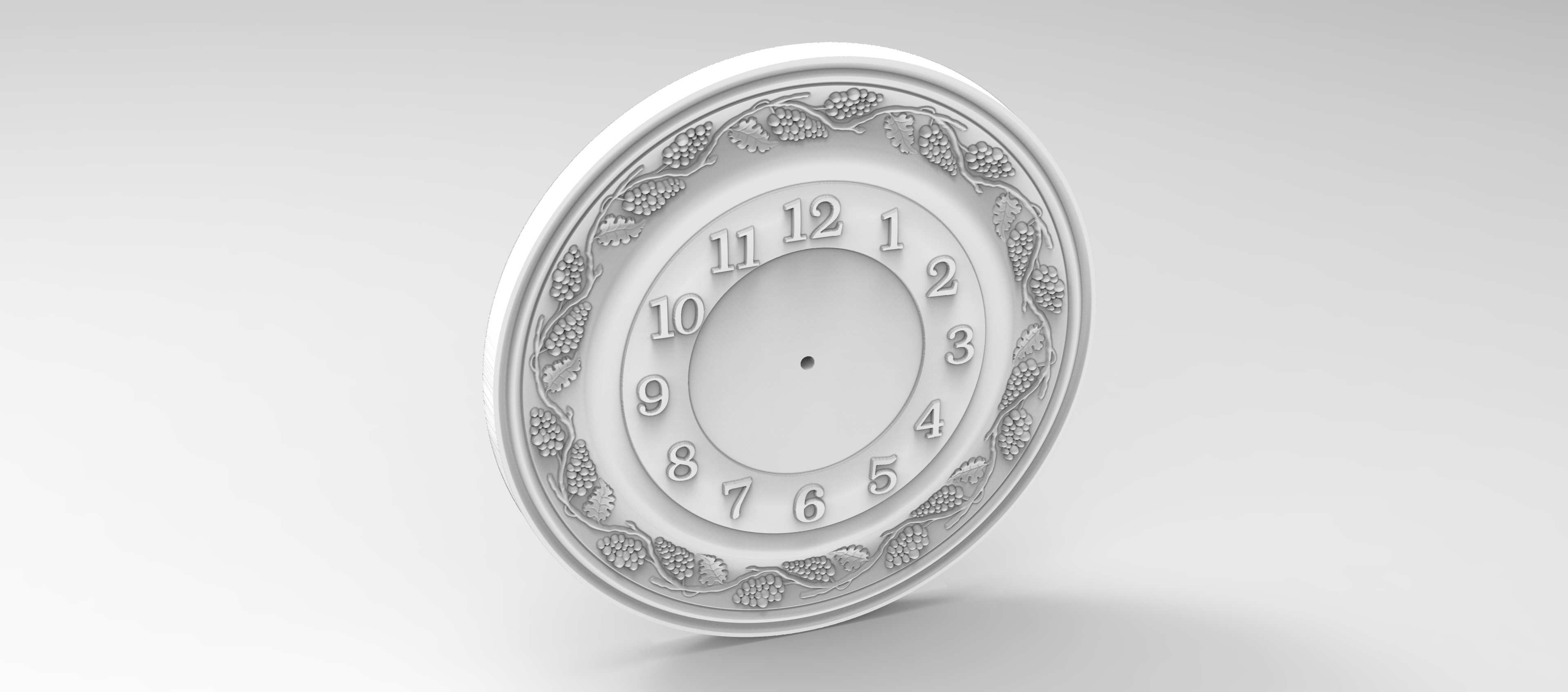 STL file wall clock gift pack four STL model set for CNC for christmas ...