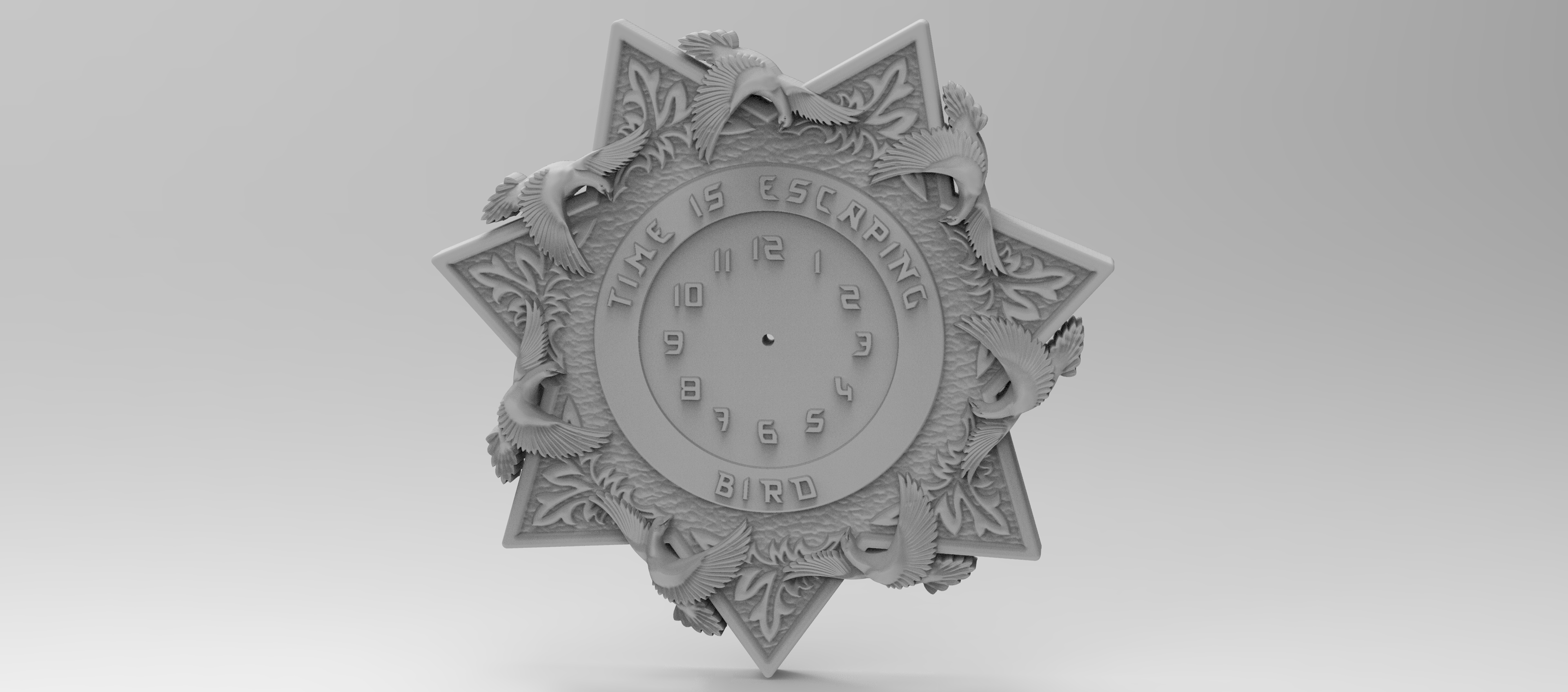 Download STL file star clock • 3D printable object ・ Cults