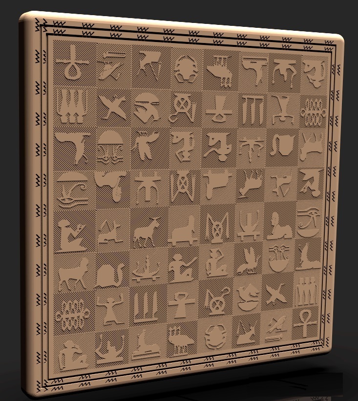 Fichier STL gratuit ÉCHECS ÉGYPTIENS ÉCHECS ÉGYPTIENS・Modèle à télécharger et à imprimer en 3D・Cults