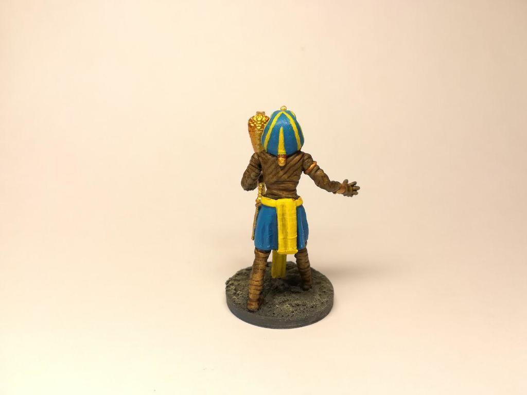 Free STL file Mummy Lord - 28mm D&D miniature 👻・3D printer model to ...