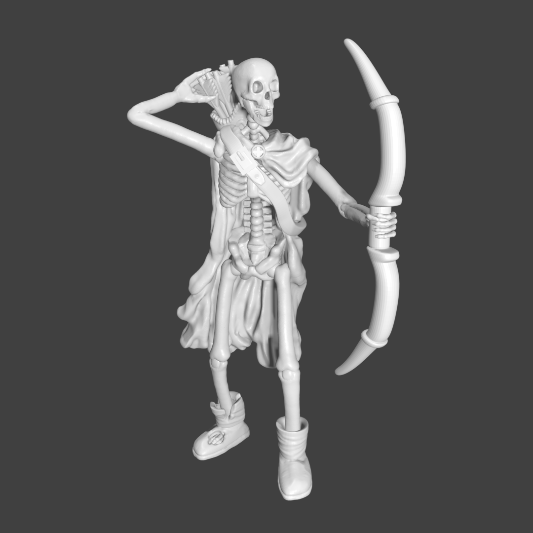 STL file Sekeltons - 28mm D&D Miniatures・3D print model to download・Cults