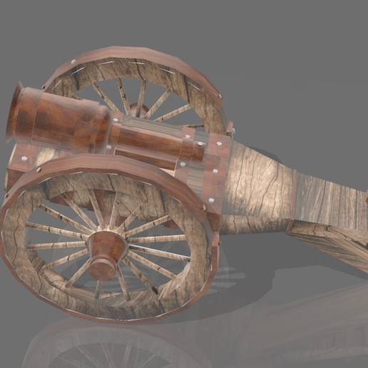 Download STL file Old Bombard • Template to 3D print ・ Cults