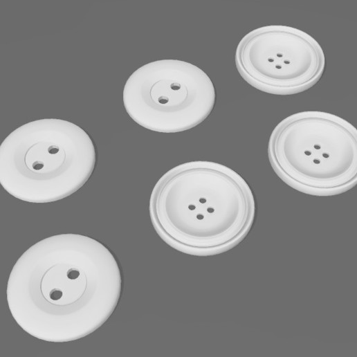 Download 3D printer designs Clothes Buttons ・ Cults