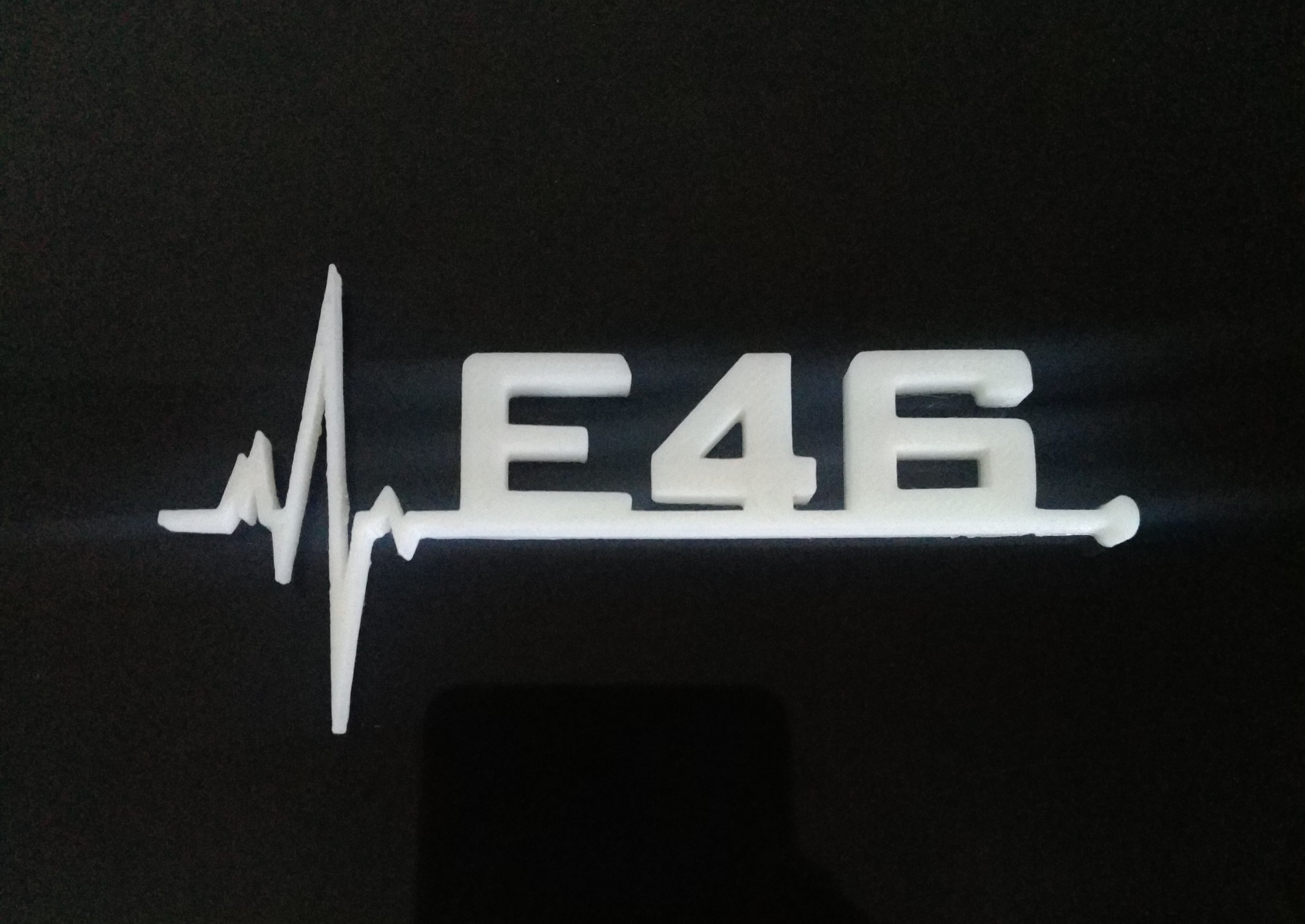 STL-Datei BMW E46 Sign・3D-druckbares Modell zum Herunterladen・Cults