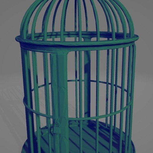 Download STL file Bird Cage • 3D print design ・ Cults