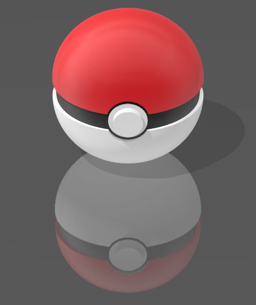 Free STL file Pokemon Ball 🐉・3D print model to download・Cults