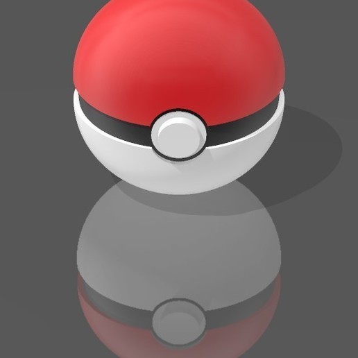 Download free STL file Pokemon Ball • 3D print model ・ Cults