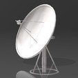Download STL Satellite Dish ・ Cults