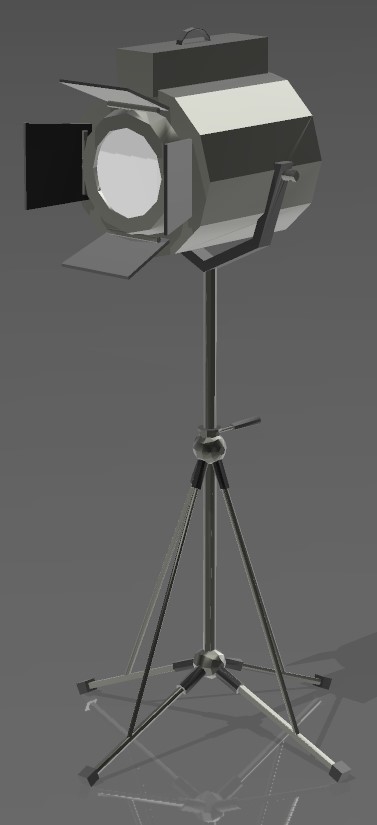 Free STL file Theater spotLight・3D print object to download・Cults