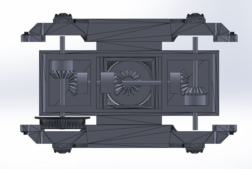 Free STL file Motorization of the 1/32 OpenRailway EMD SW1500 🚂・3D ...