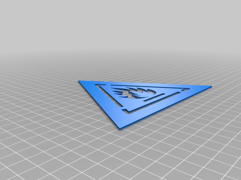 Archivo 3D gratis plantilla del símbolo del fuego 👽・Plan de la ...