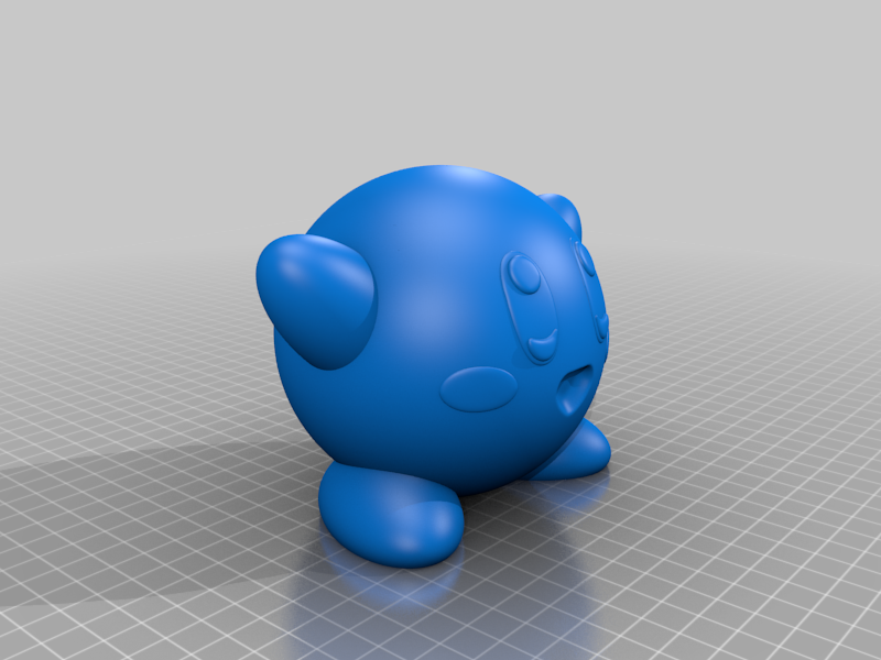 Free STL file Kirby - No supports・Model to download and 3D print・Cults