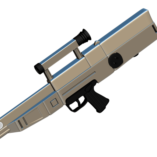 Download STL file Gun Fire • 3D print model ・ Cults