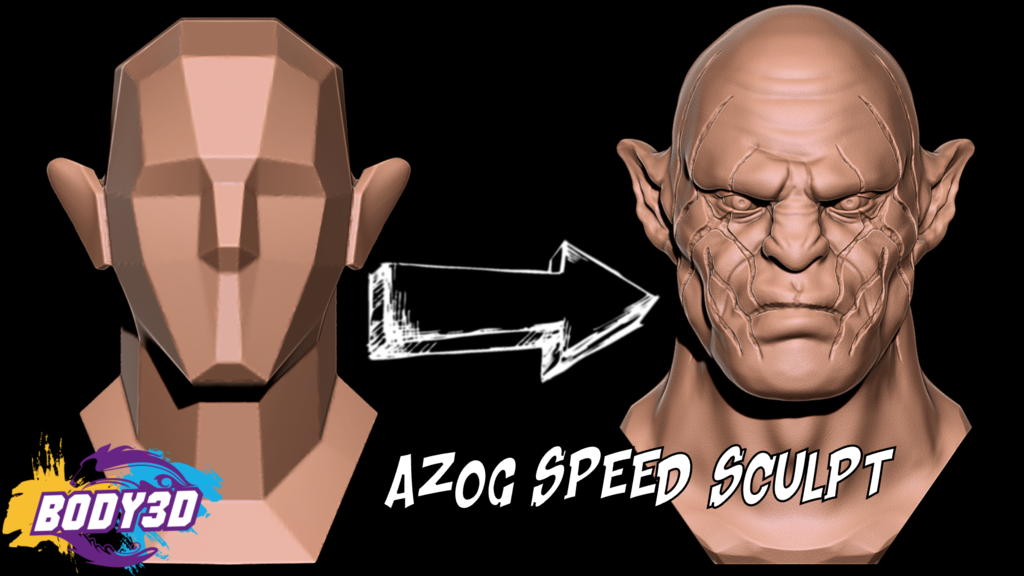 Free STL file Azog Bust - The Hobbit・3D printer design to download・Cults