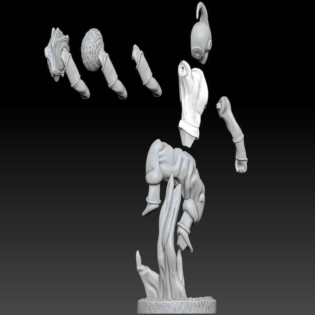 Free STL file Kid Buu 🐉・Object to download and to 3D print・Cults