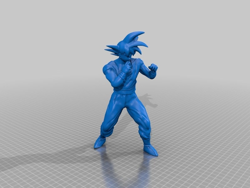 Free STL file Goku Fight・3D print design to download・Cults