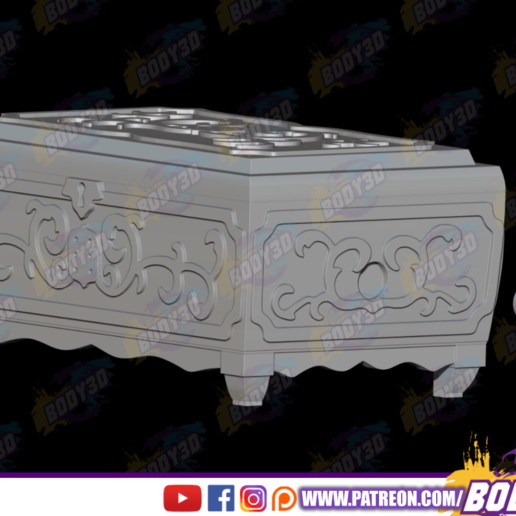 Download 3D printing files Tapion Music Box - Dragon Ball ・ Cults