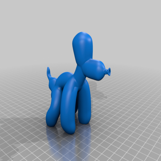 Download free STL file Baloon Dog • 3D printing object ・ Cults
