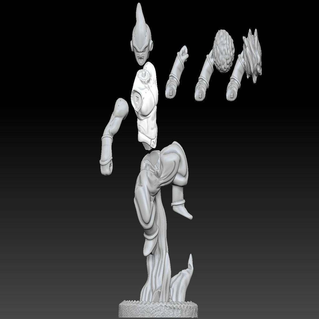 Free STL file Kid Buu 🐉・Object to download and to 3D print・Cults