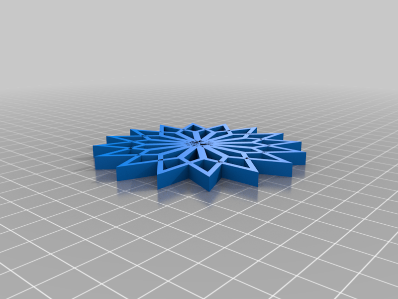 Free 3D file Stars Ornaments 🌃・3D printer design to download・Cults