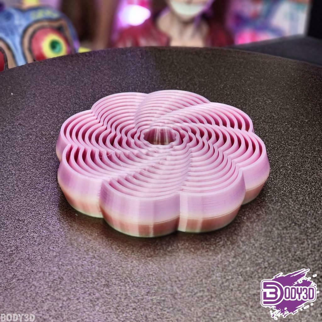 Free STL file Flower Fidget・3D printable object to download・Cults