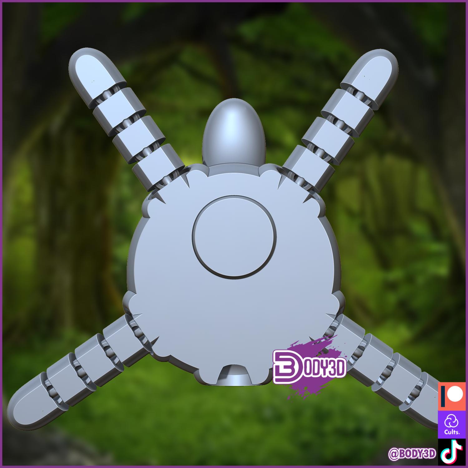 STL file Articulated Shuckle・3D printing idea to download・Cults