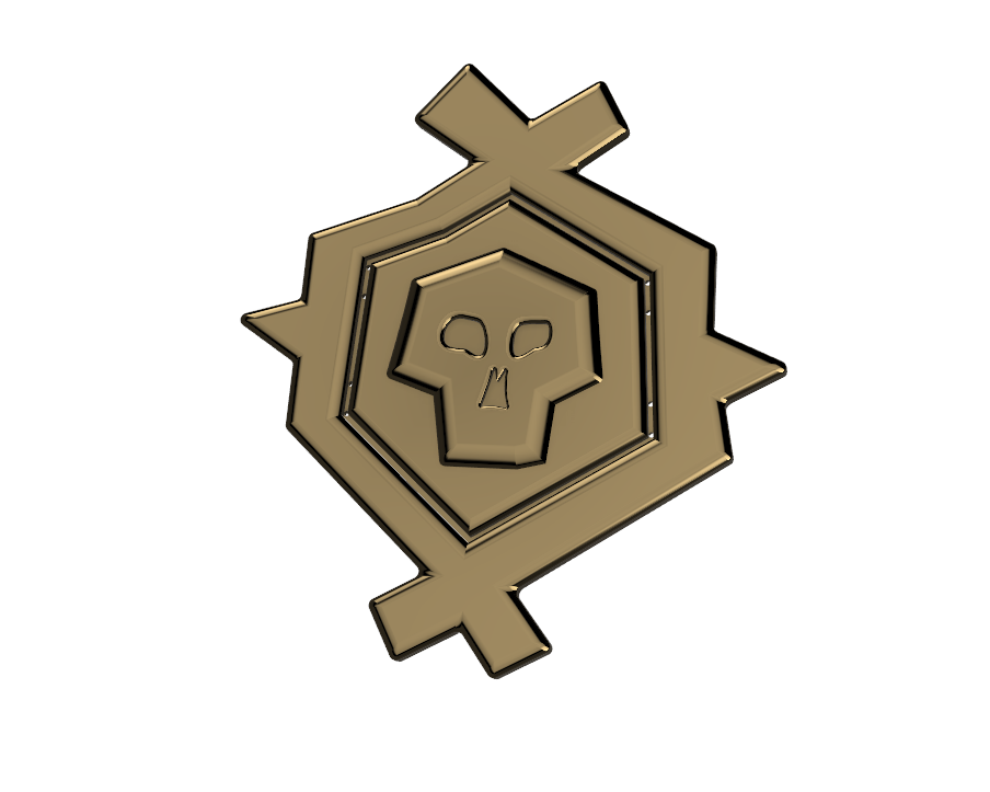 Free STL file Sea of Thieves Legendary Eyepatch Emblem・3D printing ...