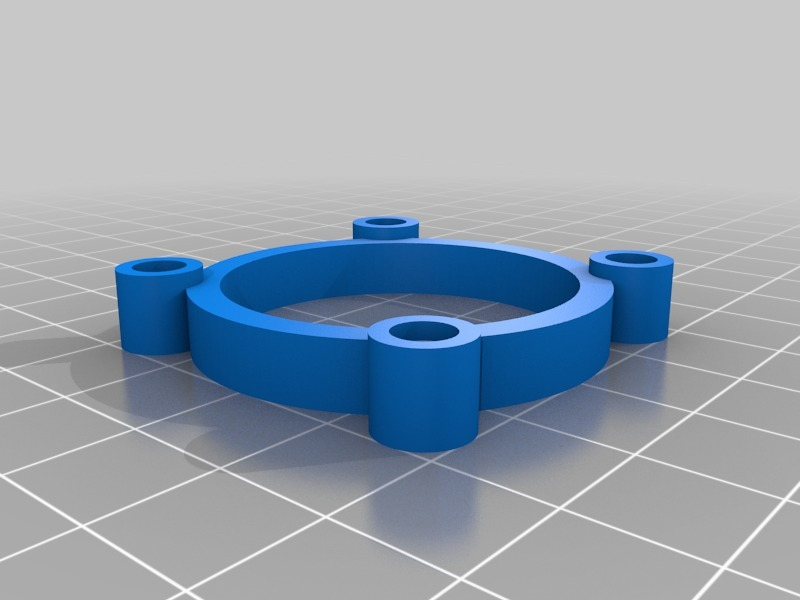 Free 3D file 40mm fan magnetic mount for stepper motors・3D print design ...