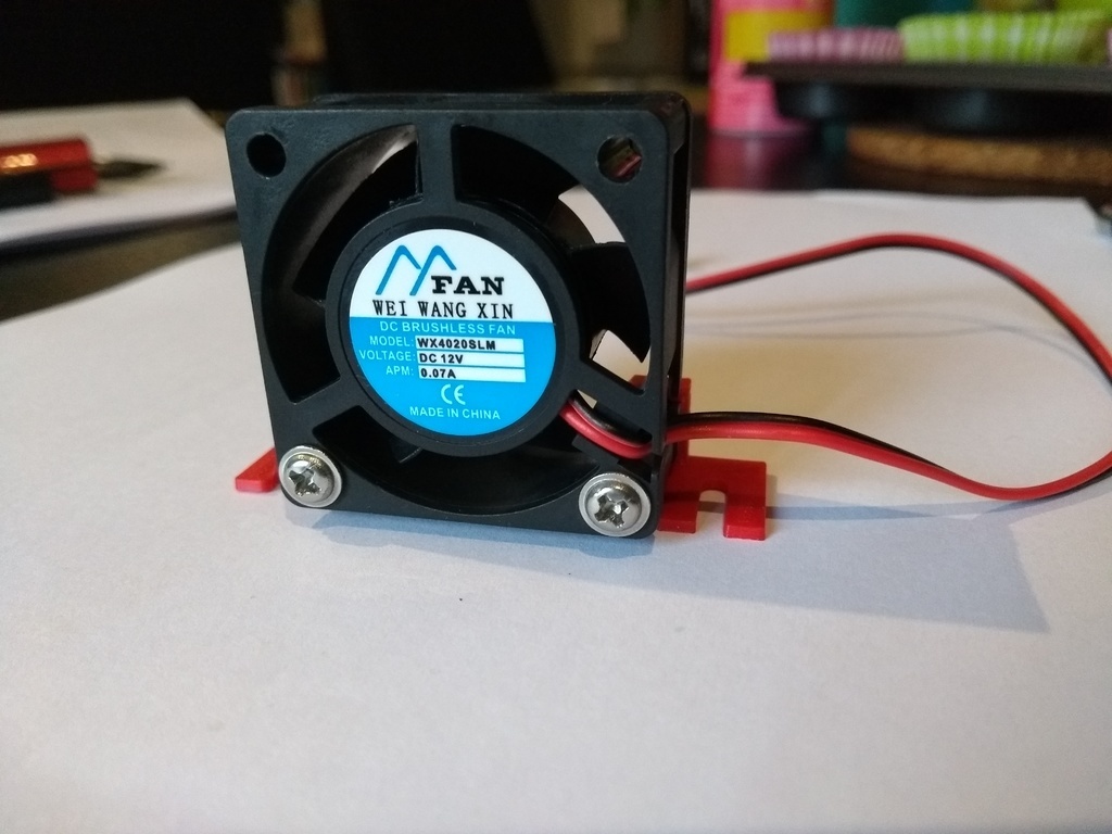 Free 3D file Creality Ender 2 case fan bracket・Template to download and ...