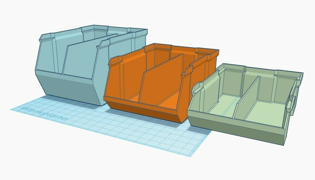 Free 3D file "Mid plus" height stackable box・3D printable object to ...