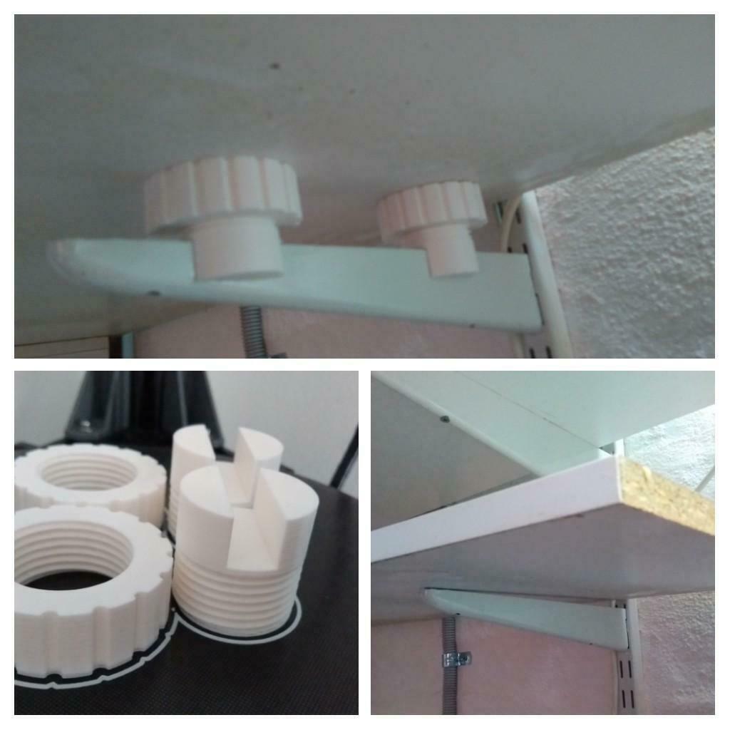 Free 3D file Adjustable shelf supports・3D printing idea to download・Cults