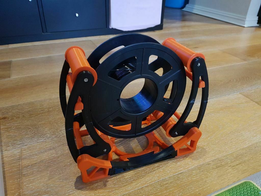 Free 3D file Mega Anti-Tangle Spool Holder - Split arms and base・3D ...