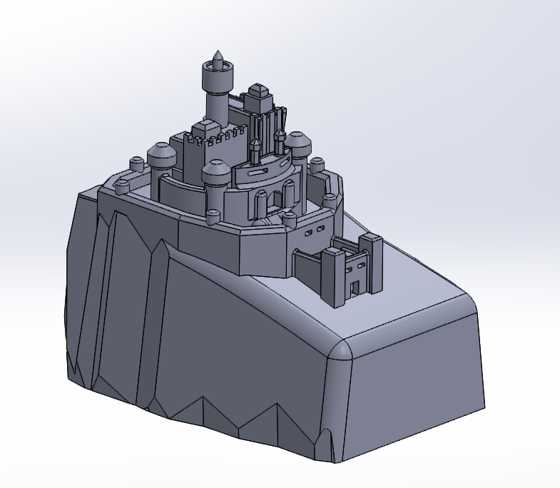 Download STL file Game of Throne Castles • 3D printing model ・ Cults