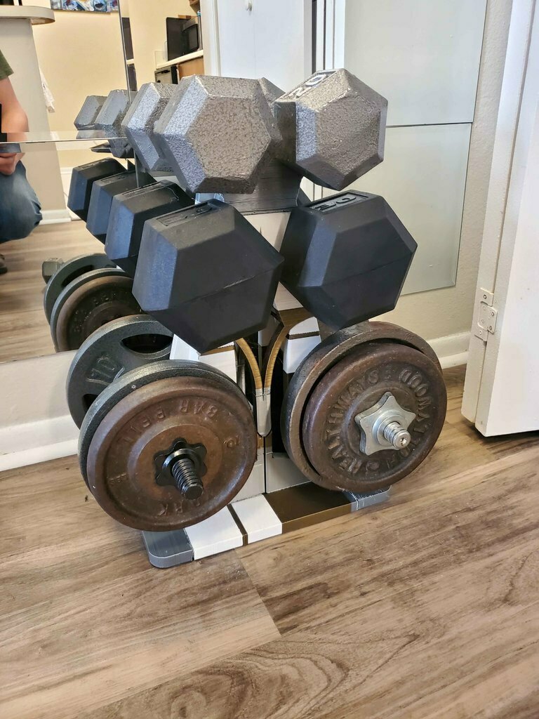 Free 3D file Gothic Weight Rack- 200lb Capacity・Template to download ...