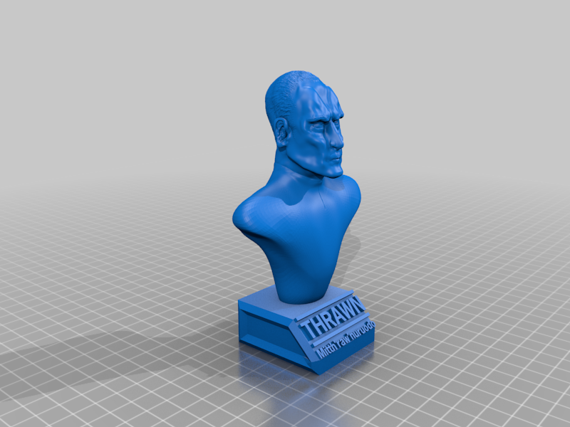 Free STL file Thrawn (Rebels)・Template to download and 3D print・Cults
