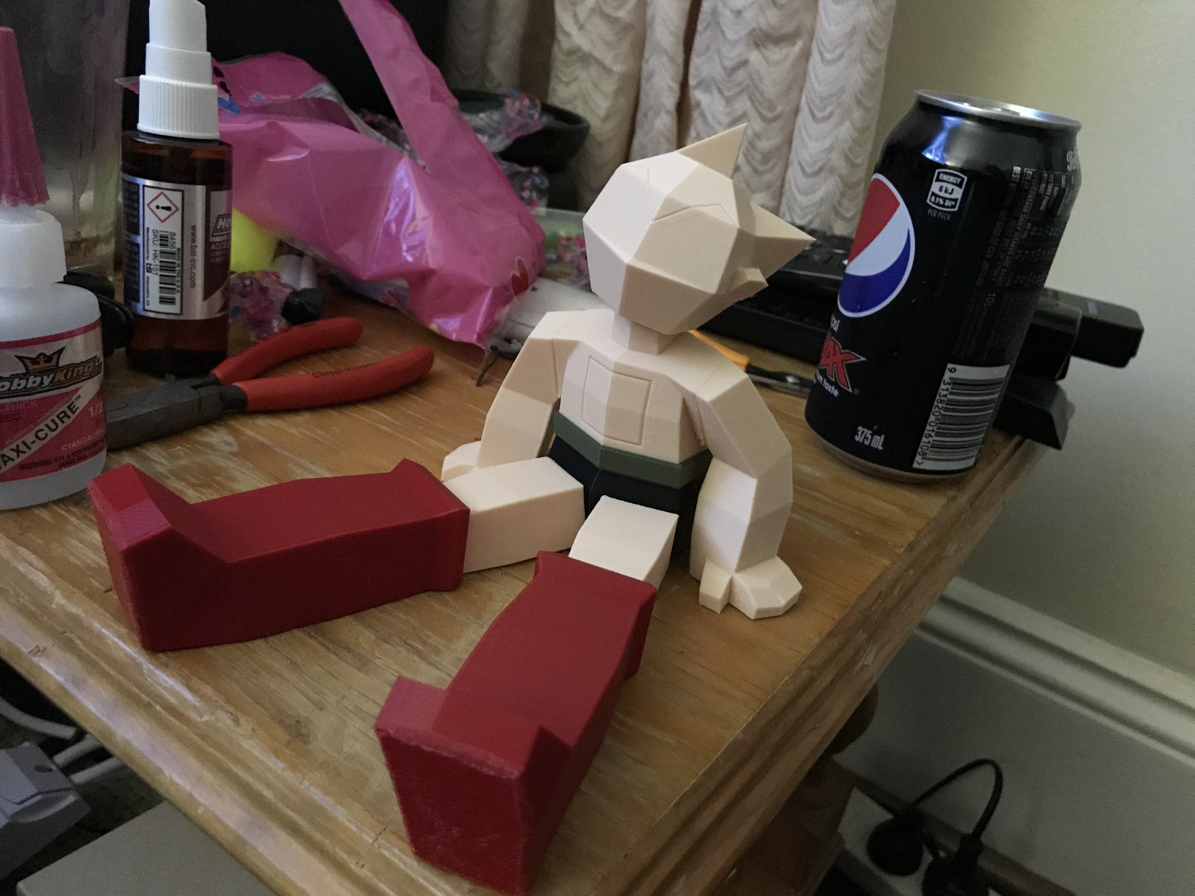 3D printed Low Poly Astro Boy • made with Prusa i3 mk3・Cults