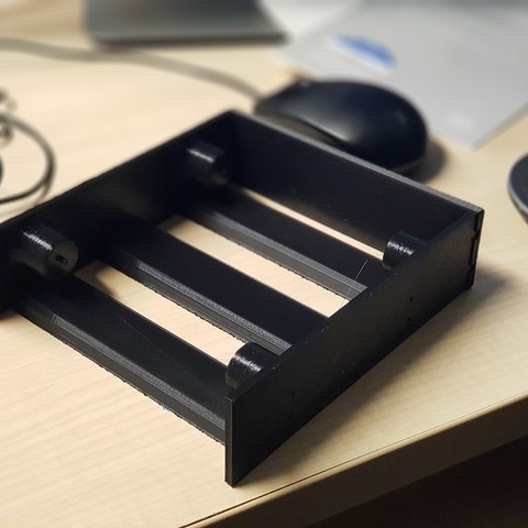 Download free STL file Drive bay adapter - screwless! • 3D printing ...