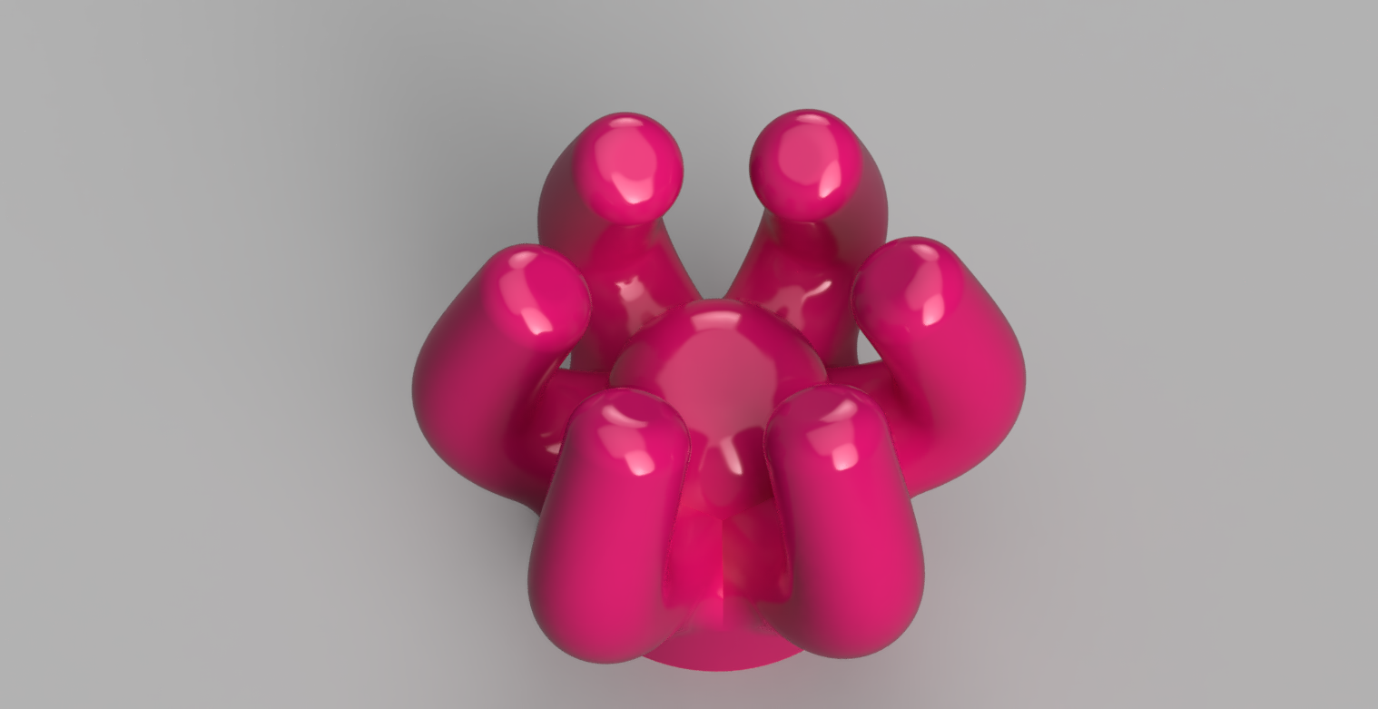 Download STL file Ring Fingers • 3D print template ・ Cults