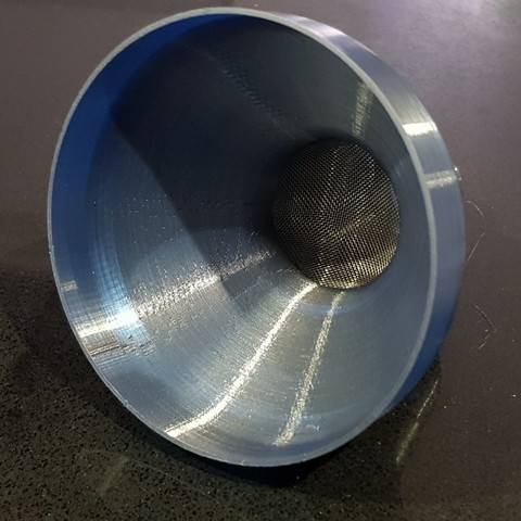 Download free 3D printer templates Resin filter funnel using strainer ...