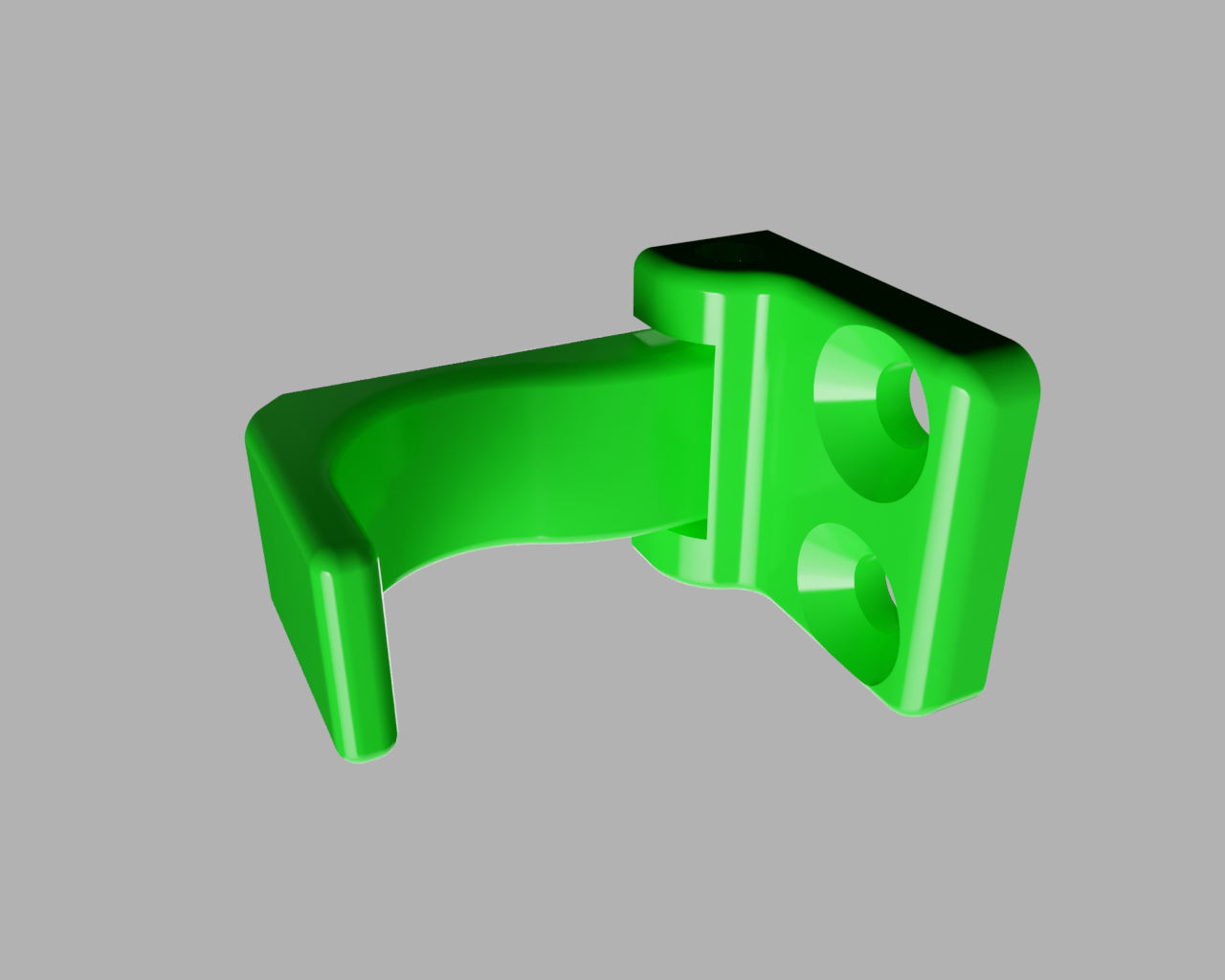 Free STL file Simple hinged print-in-place door/gate retainer 🏠 ...