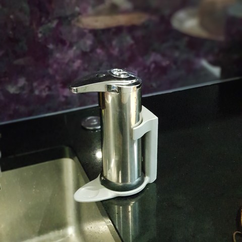 Download free STL file Soap Dispenser Magnetic Wall Mount ・ Cults